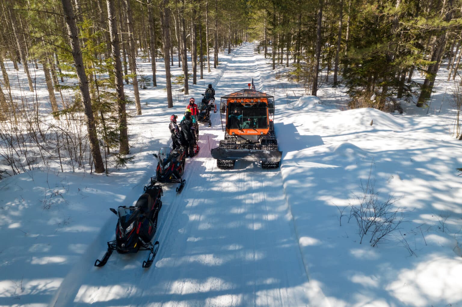 Snowmobile Trails in Grand Rapids Minnesota