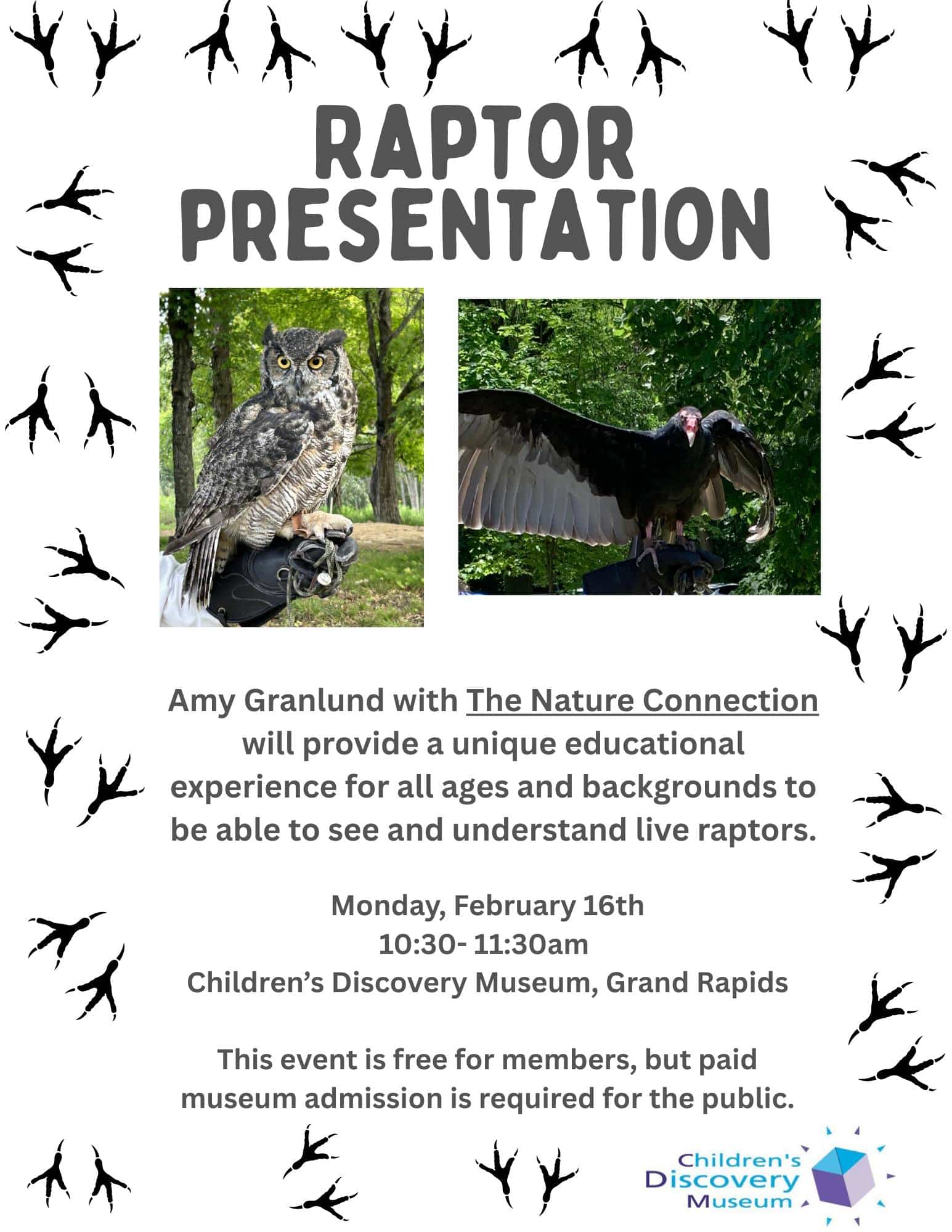 Raptor Presentation - Visit Grand Rapids